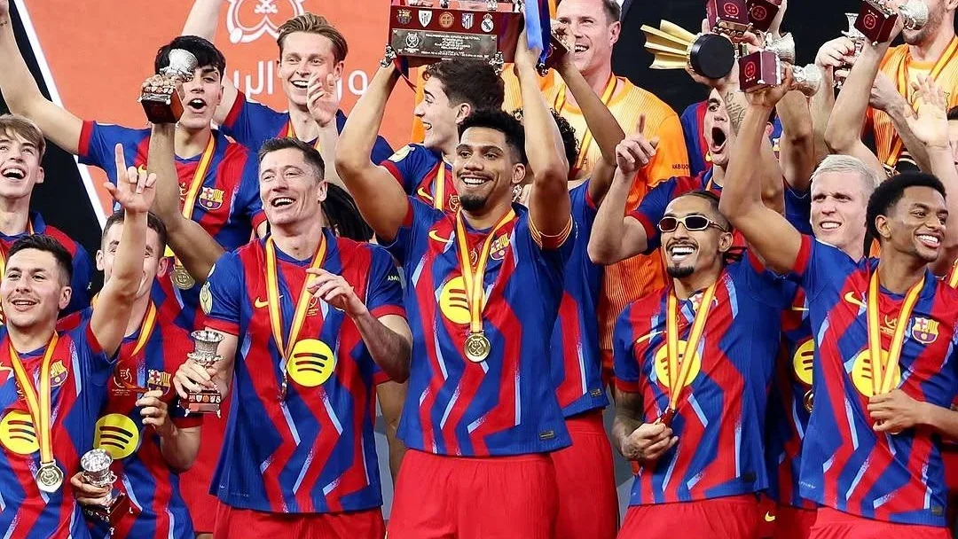 Barcelona's EPIC Comeback Wins Spanish Super Cup in 3-2 Thriller Over ...